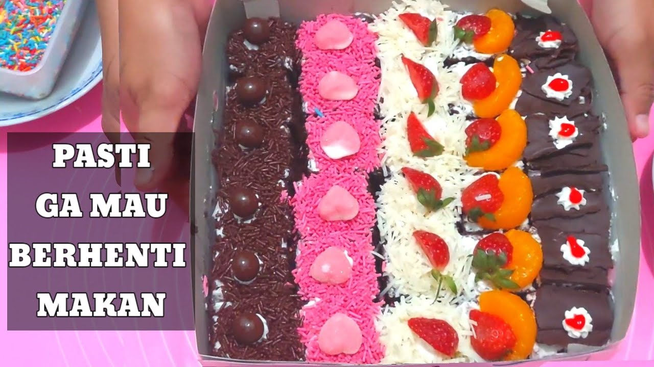 CAKE POTONG INI SANGAT ENAK DAN LEMBUT,kamu harus membuat nya di rumah ...