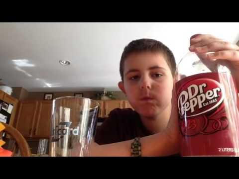 2 liter Dr pepper chugging challenge - YouTube