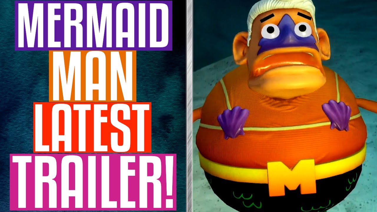 SpongeBob SquarePants Battle For Bikini Bottom Rehydrated - Mermaid Man ...