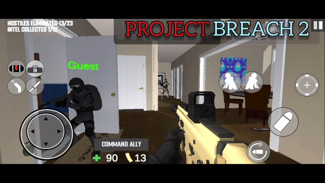 Project Breach 2 Co-Op : Apartment Raid online Full gameplay - YouTube