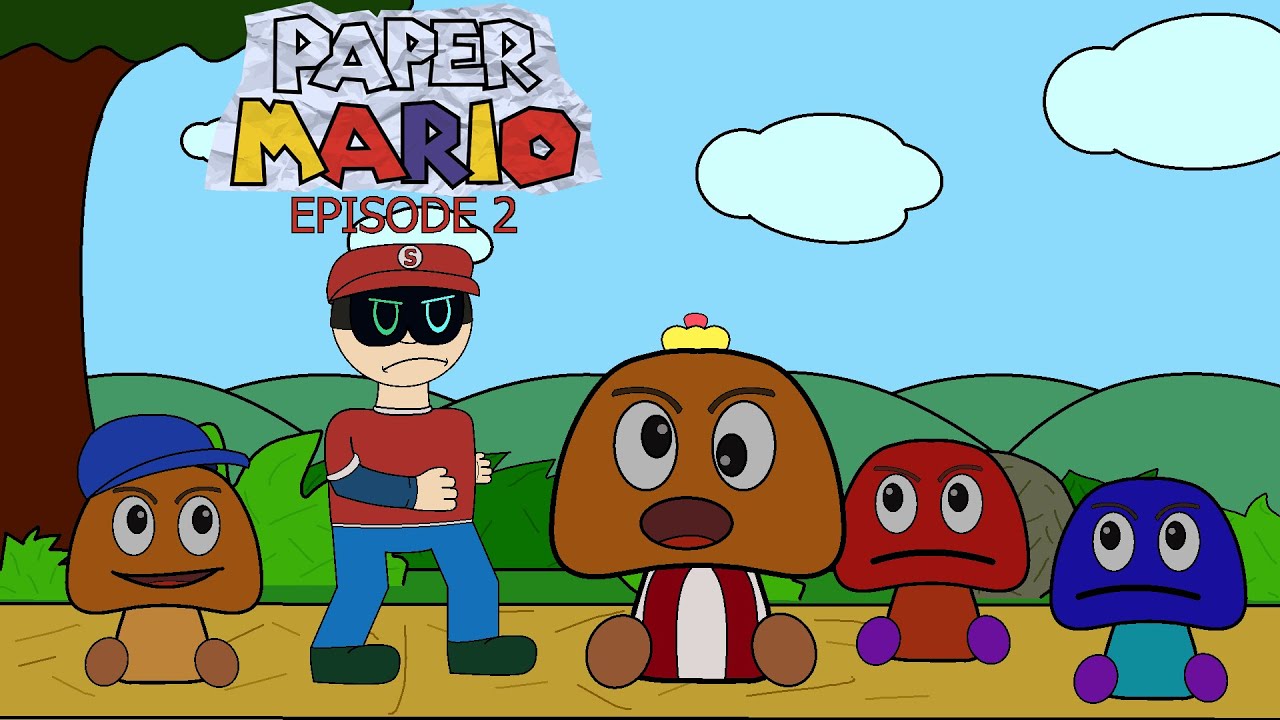 The Grand Goomba King’s Fall – Paper Mario’s First Boss Battle! - YouTube