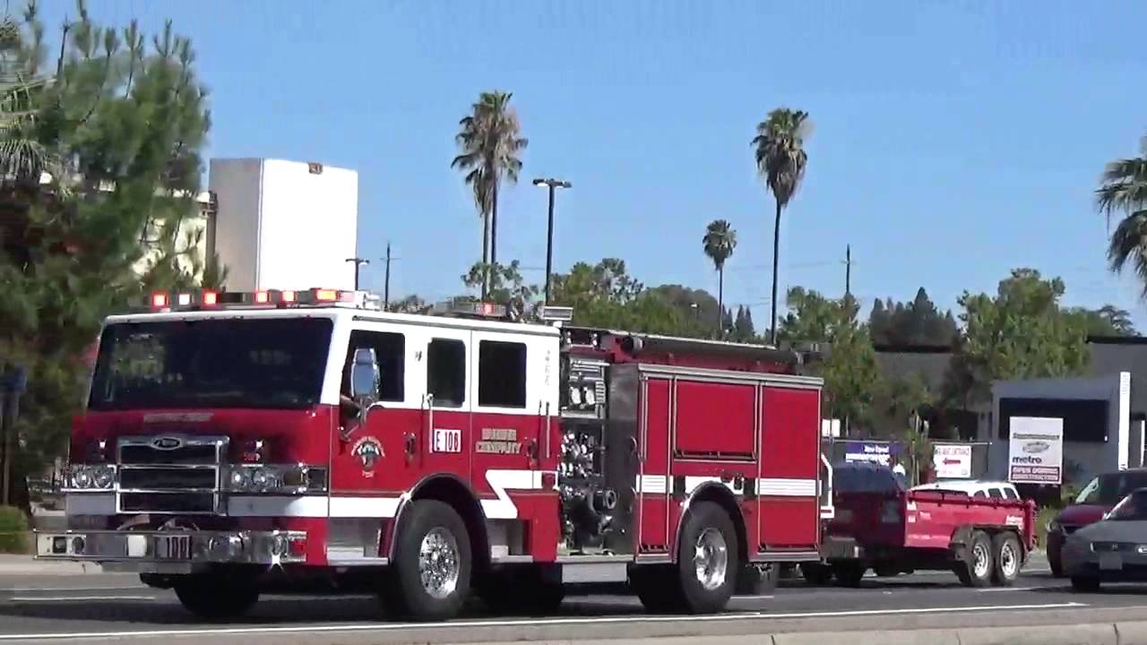 Sacramento Metro Fire District NEW Engine 106 Responding Code 3 (Lots ...