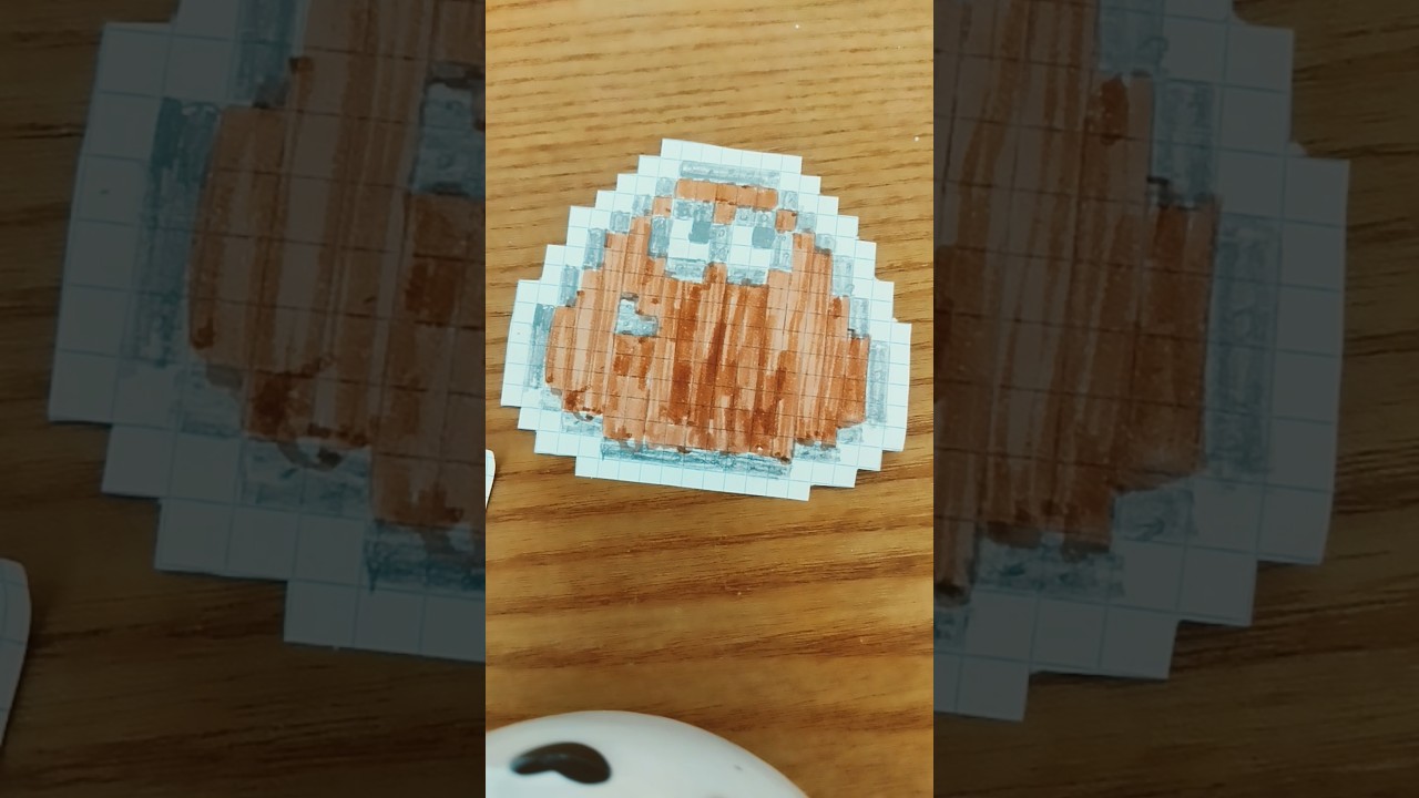 Pixel art de pou - YouTube