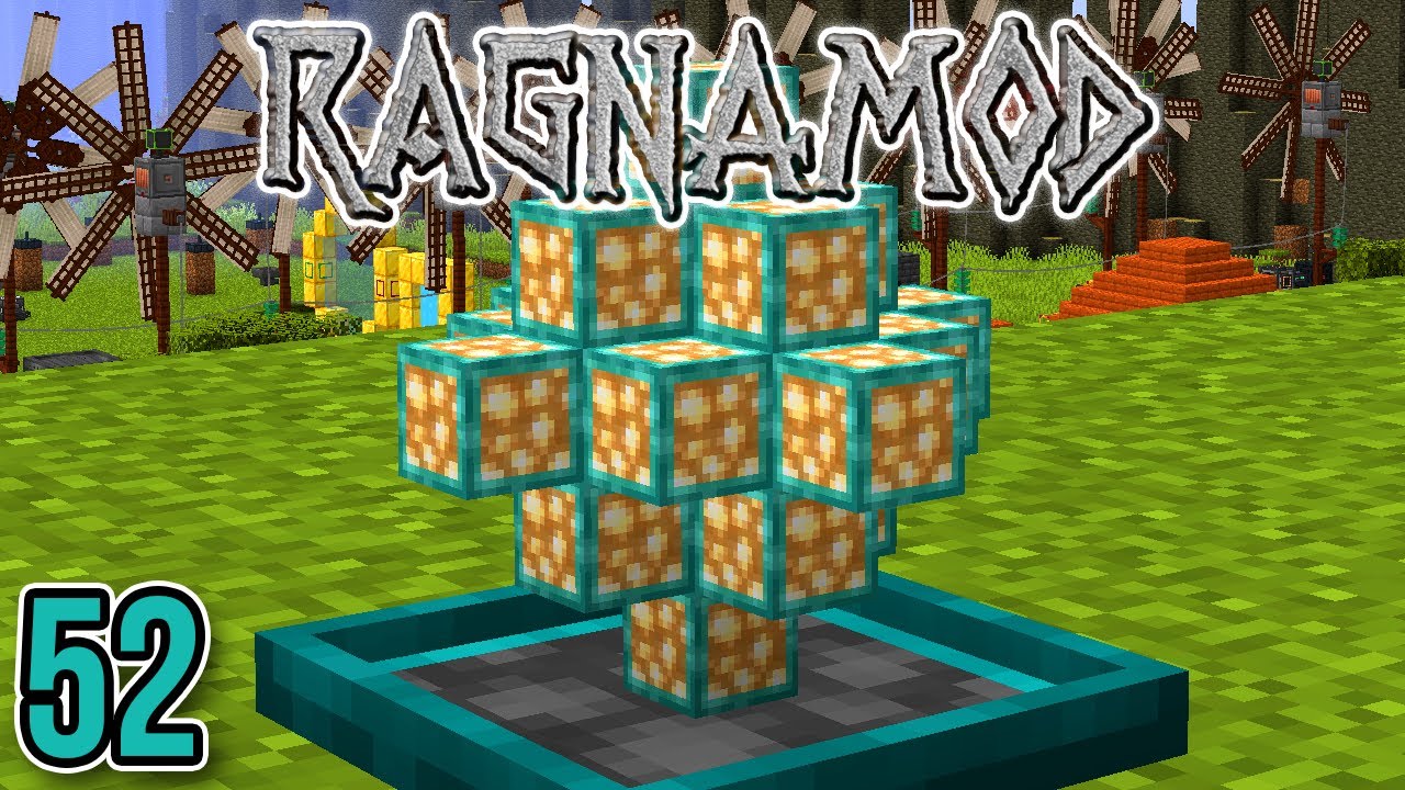 Minecraft Ragnamod Ep. 52 - Flower Power - YouTube