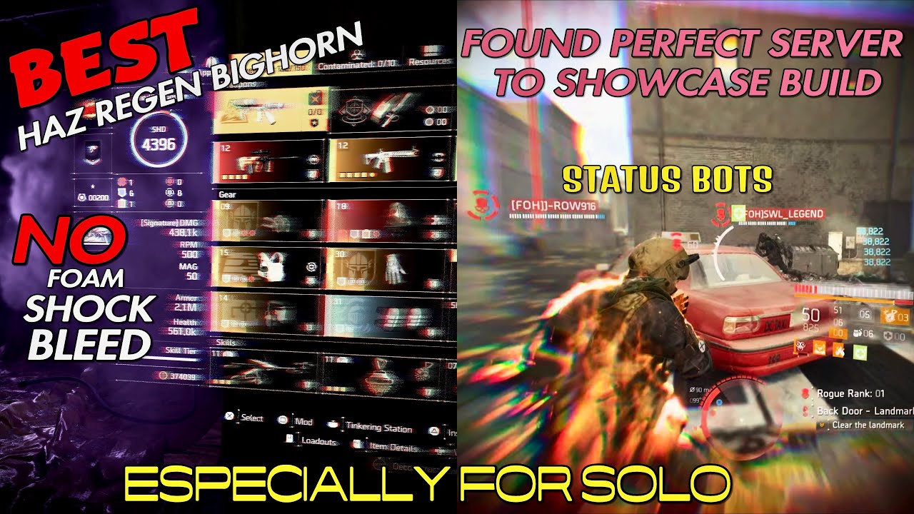 The division 2 BEST regen haz pro build - YouTube