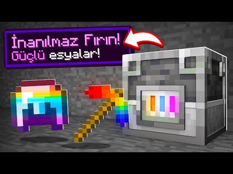 MİNECRAFT'ta FIRINLAR GÜÇLÜ EŞYALAR VERİYOR