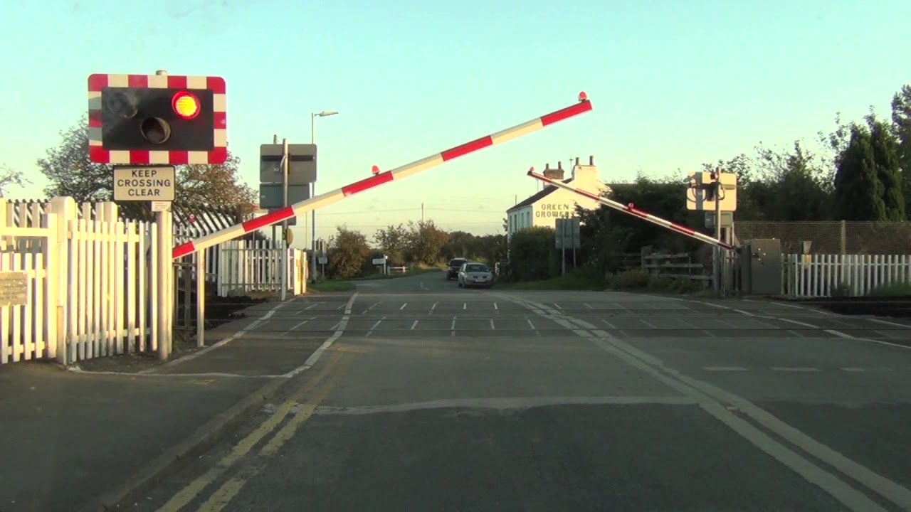 Nafferton Station Level Crossing - YouTube