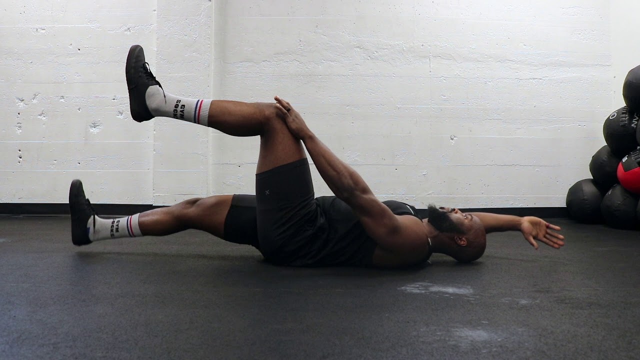 Core exercise: ipsilateral dead bug - YouTube
