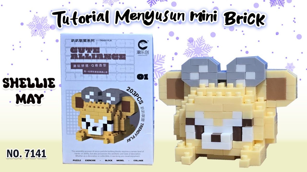 HOW TO BUILD MINI LEGO BRICKS NANO BLOCKS CUTE ALLIANCE SERIES NO. 7141 ...