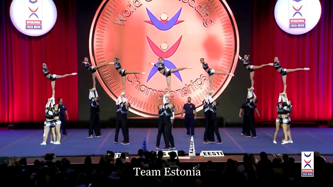 ICU World Cheerleading Championships 2019 (Team Cheer Estonia, Senior ...