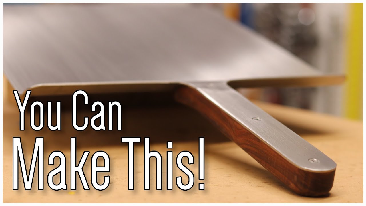 Making a Professional Pizza Peel - YouTube