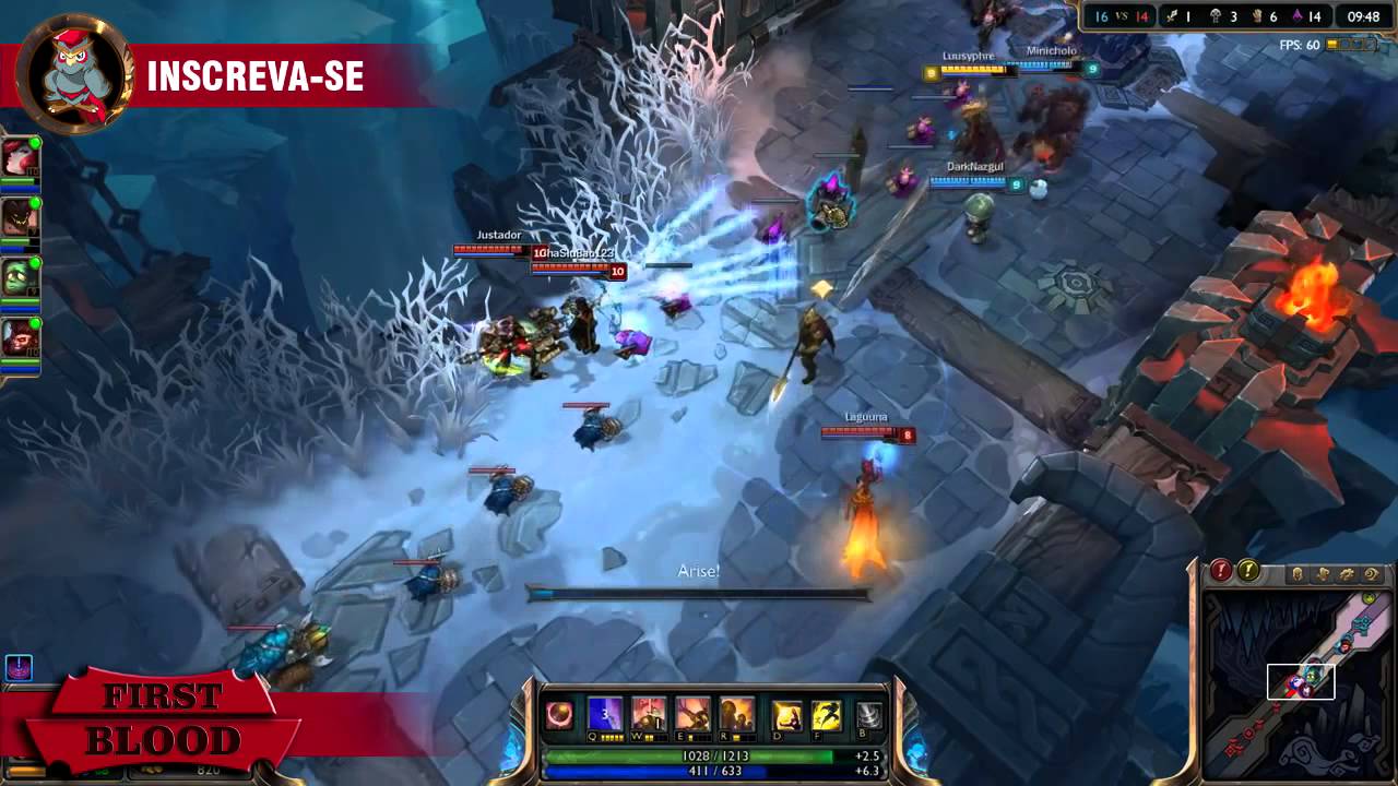 COMBO ARAM - First Blood LoL - YouTube