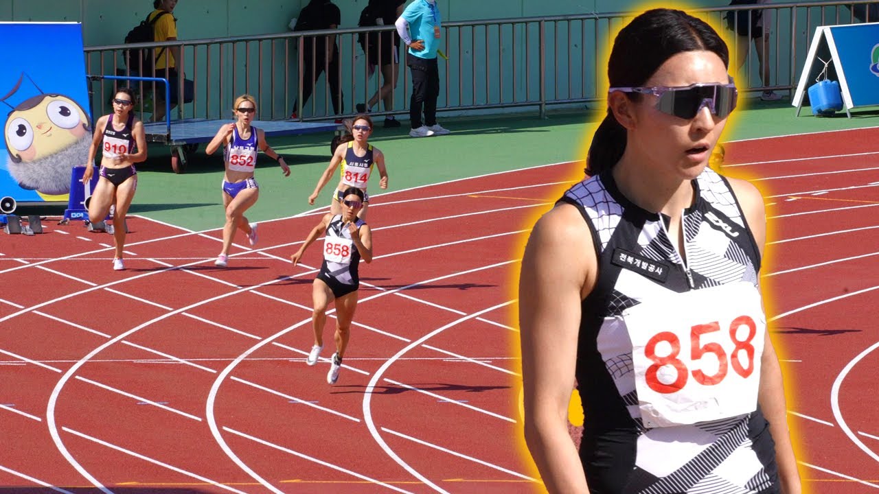 역시 400m 여전사 김지은! 이렇게 뛰어야 1등을 하는구나! - YouTube