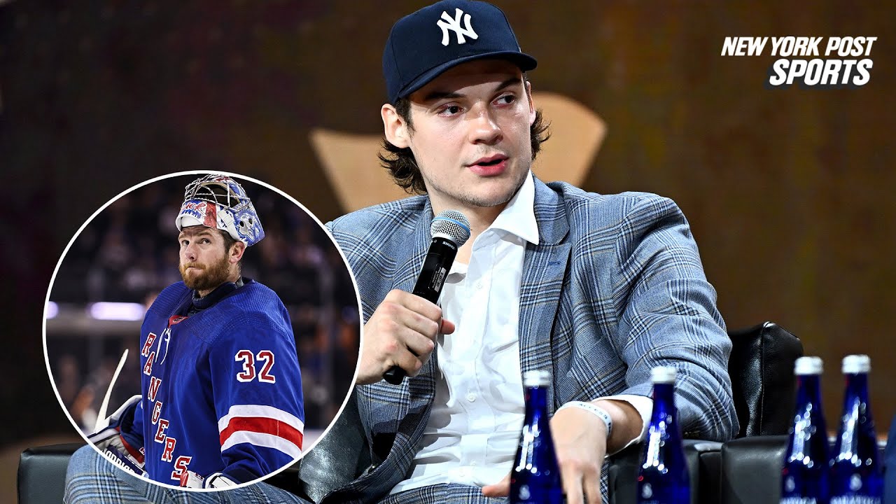 Matt Rempe says he moved in with Jonathan Quick to continue his offseason workouts #NYR - YouTube