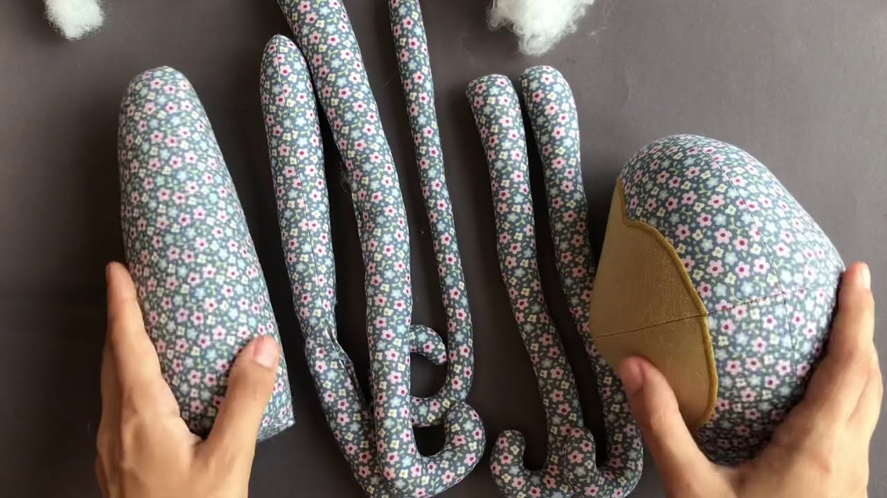 Tilda Monkey #3 | Сшиваем все элементы куклы, делаем глаза и наносим румяна | Tilda Monkey Final ...