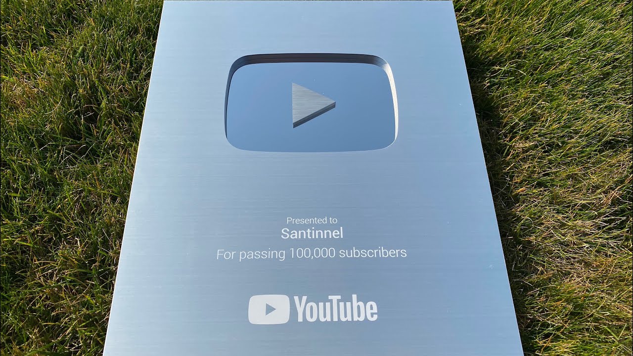 Unboxing The Silver Play Button - YouTube