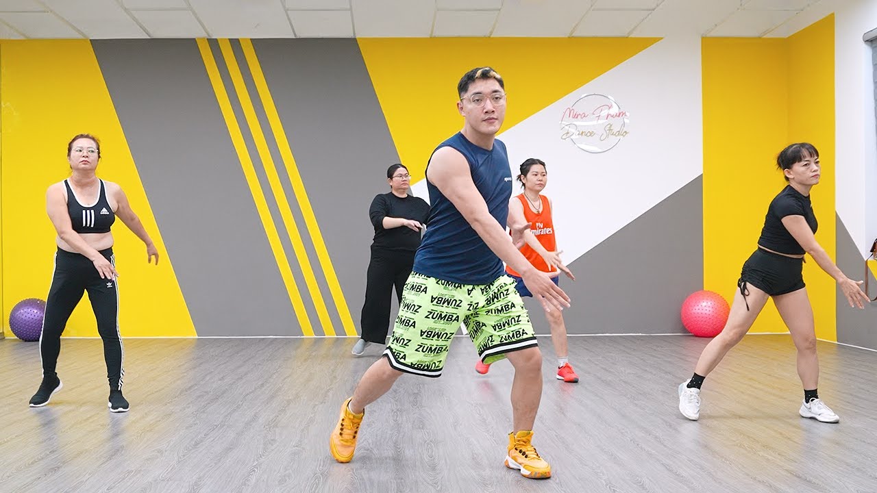 Fat Burning Full Body Workout 🔥 Burn 500 Calories | Quang Tho Aerobic ...