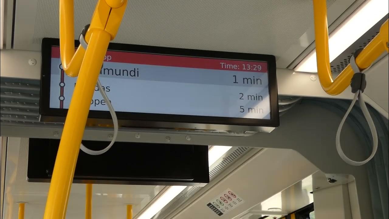 Parramatta Light Rail Urbos 100 [2161]: Tramway Avenue → Dundas - YouTube