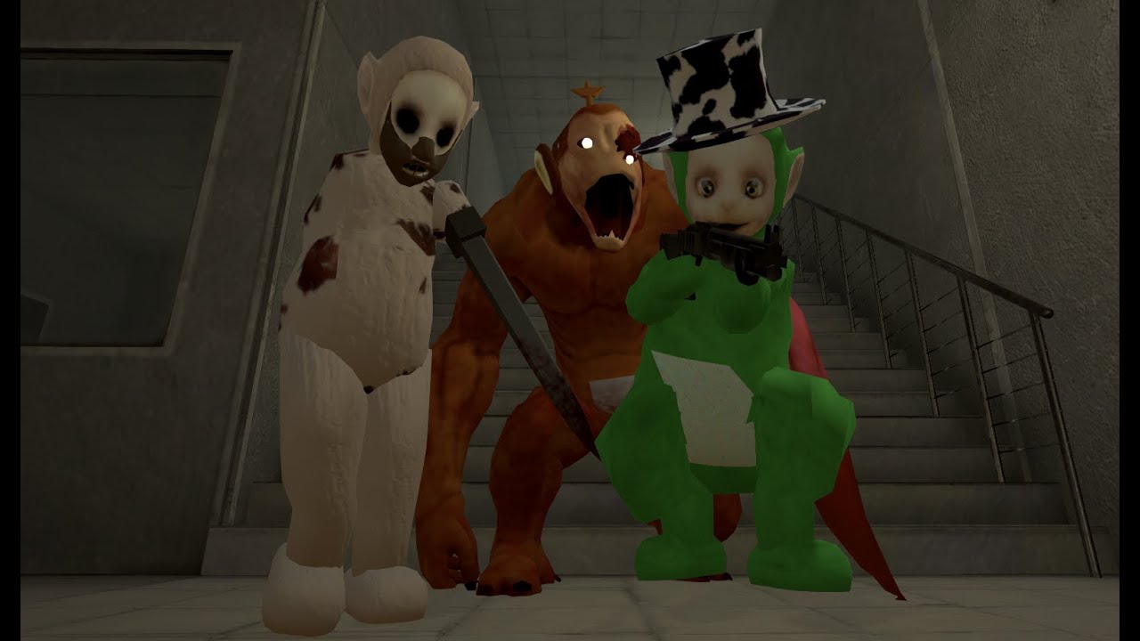 Slendytubbies 3 Multiplayer funny moments - YouTube