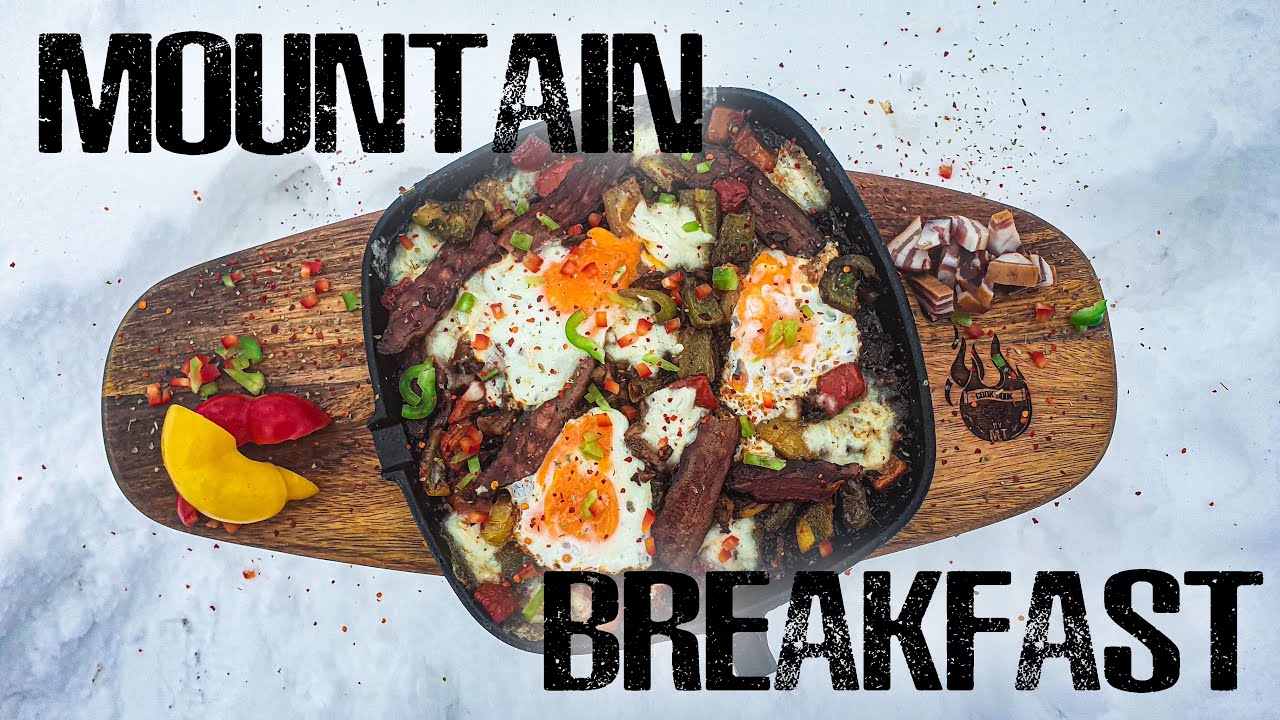 HOW TO MAKE MOUNTAIN BREAKFAST (COOKING IN NATURE) - YouTube