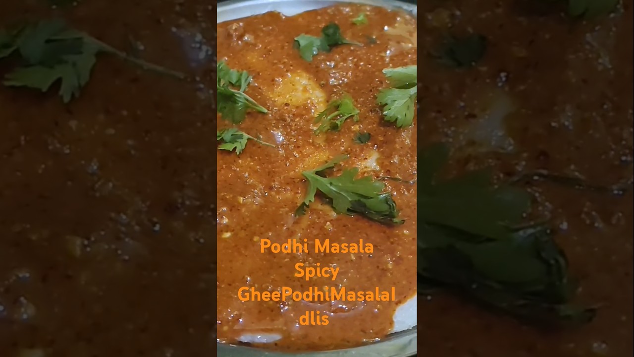 GheePodhiMasalaIdlis Jumbo Idlis Served With Spicy Podhi And Ghee # ...