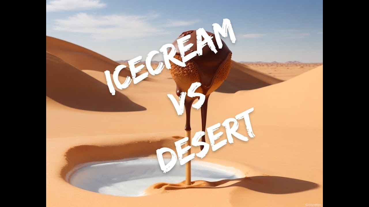 Ice cream VS Desert - YouTube