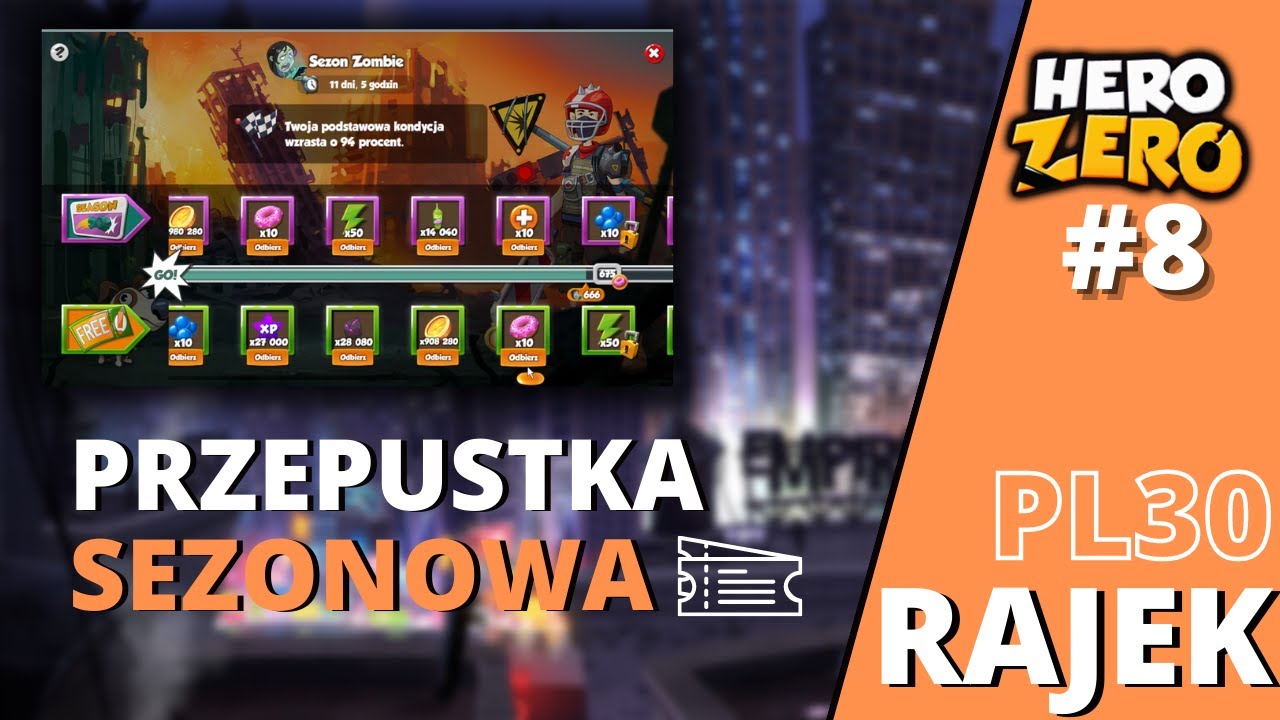 KUPIŁEM PRZEPUSTKE SEZONOWĄ [HERO ZERO] - YouTube