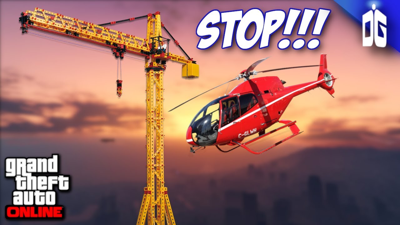 THE BIG CRANE!!! | GTA 5 Funny Moments Casino Missions! - YouTube