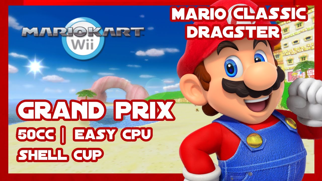 Mario Kart Wii Shell Cup 50cc (Mario Gameplay) - YouTube