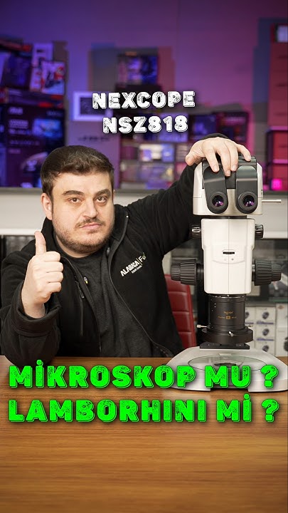 135 Kat Yakınlaştırma ve Süper Net Görüntü: Nexcope NSZ818 Mikroskop İncelemesi! - YouTube