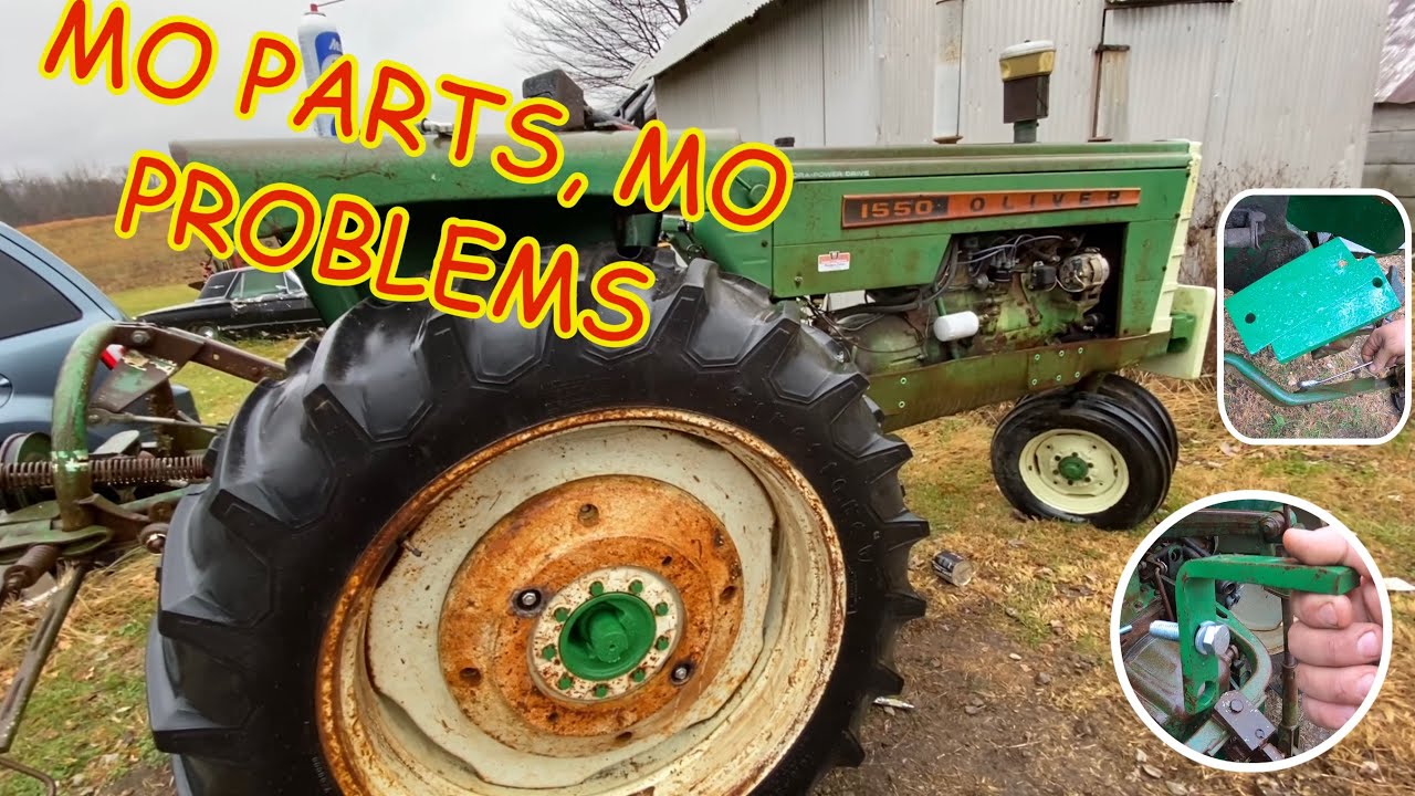Mo Parts, Mo Problems! Oliver 1550 parts install - YouTube