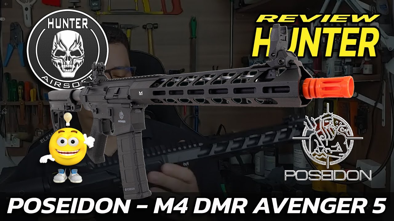 POSEIDON M4 DMR AVENGER 5 - REVIEW HUNTER #106 - YouTube