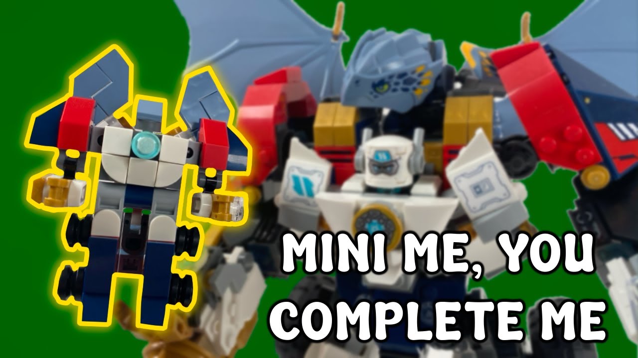 LEGO NINJAGO Ninja Mini Combo Mech 30699 – Zane's Back, Better and ...