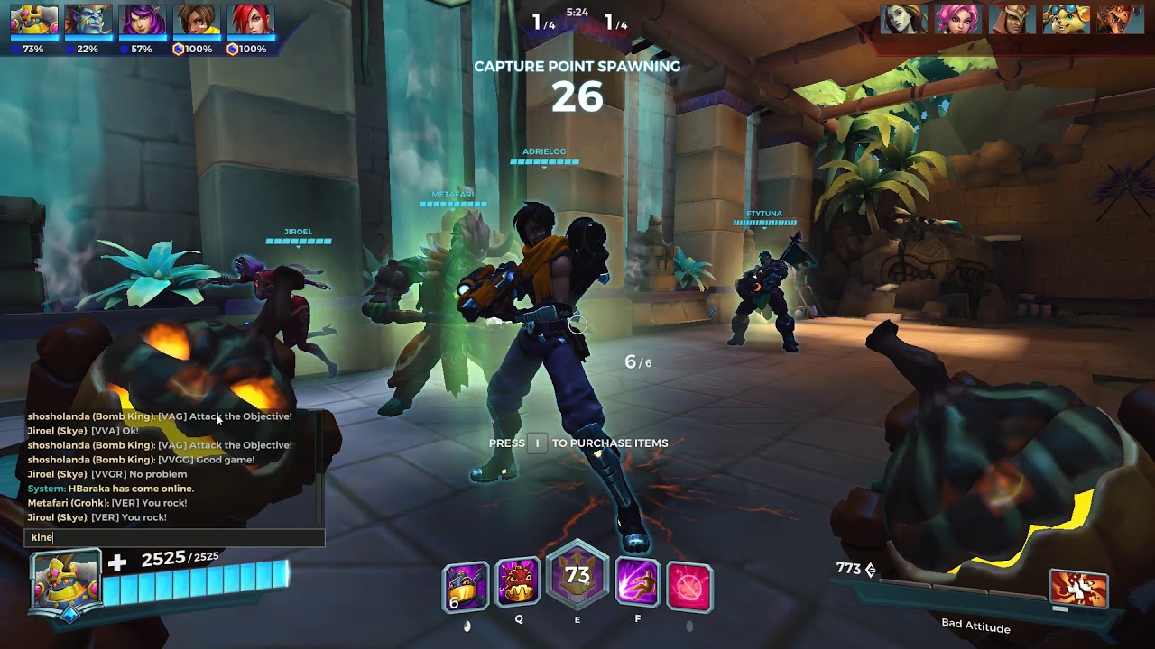 Paladins Graphic card test - YouTube