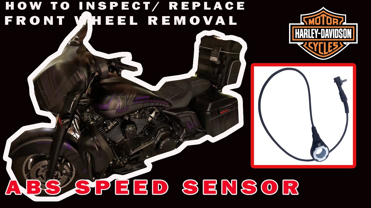 ABS Speed Sensor troubleshooting Harley Davidson Touring, replacement ...