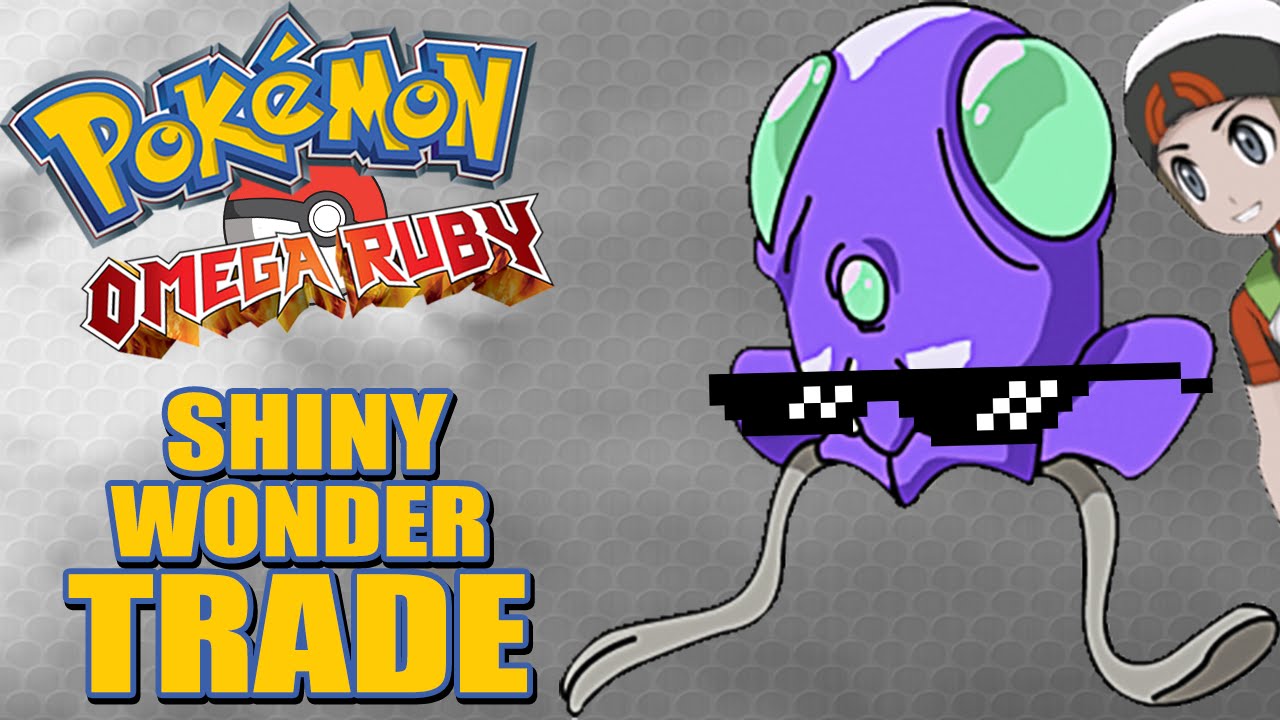 Pokémon Omega Ruby: SHINY via Wonder Trade - Pokémon Lendário!! [EXTRA ...