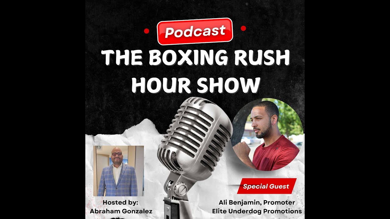 Ali Benjamin, Promoter, Elite Underdog Promotions - YouTube