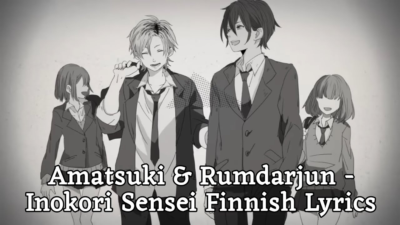 【Amatsuki+Rumdarjun】 Ikemen sensei Finnish + Romanji lyrics Suomi - YouTube