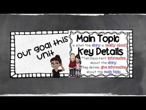 Nonfiction-Main Topic-Key Details by Mrs Lorenzo - YouTube