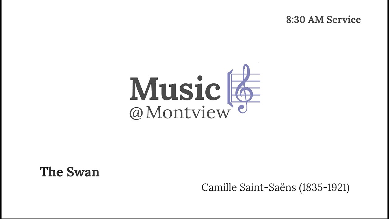 The Swan - 830 am Anthem March 17, 24 Jonathan Musser, Eng Horn - YouTube