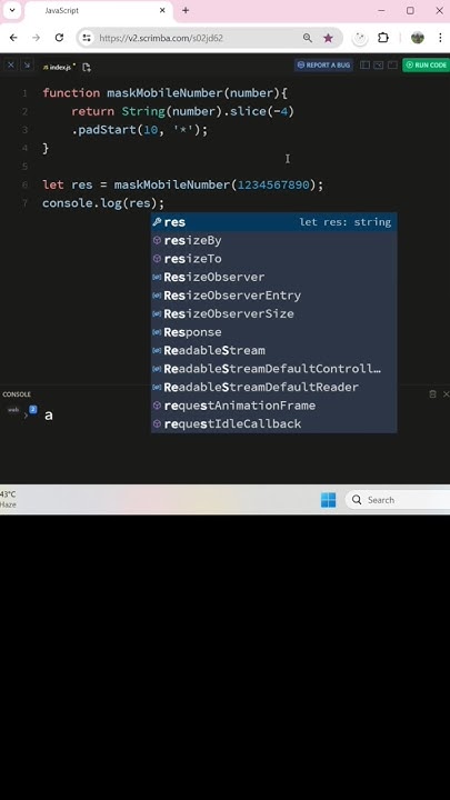 JavaScript interview questions #programming #javascript #webdevelopment #shorts #subscribe - YouTube