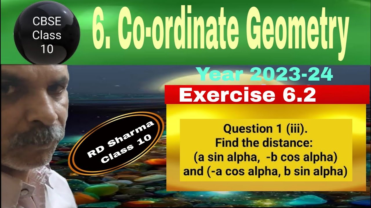 RD Sharma Class 10 EX 6 2 Q 1 iii Find The Distance a Sin Alpha b rd-sharma-class-10-ex-6-2-q-1-iii-find-the-distance-a-sin-alpha-b
