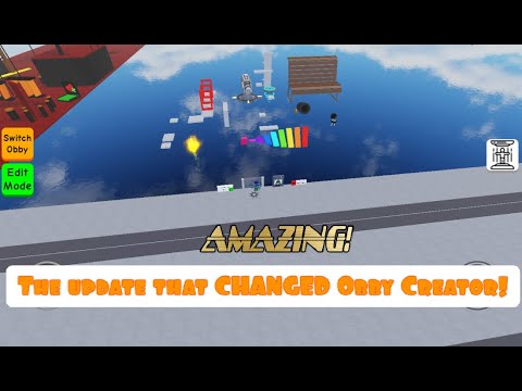 The Update that changed Obby Creator!? Roblox Obby Creator New PreMade ...