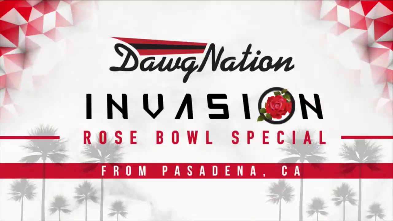 DawgNation Invasion Rose Bowl Special, December 28 - YouTube