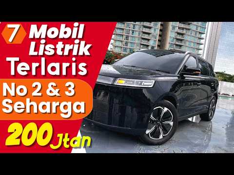 7 EV Terlaris Saat Ini! Ada Penantang Baru Melesat ke 10 Besar & Juara Bertahan! Info Harga Lengkap!