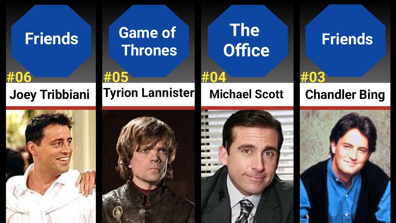 The Greatest TV Characters Of All Time. - YouTube