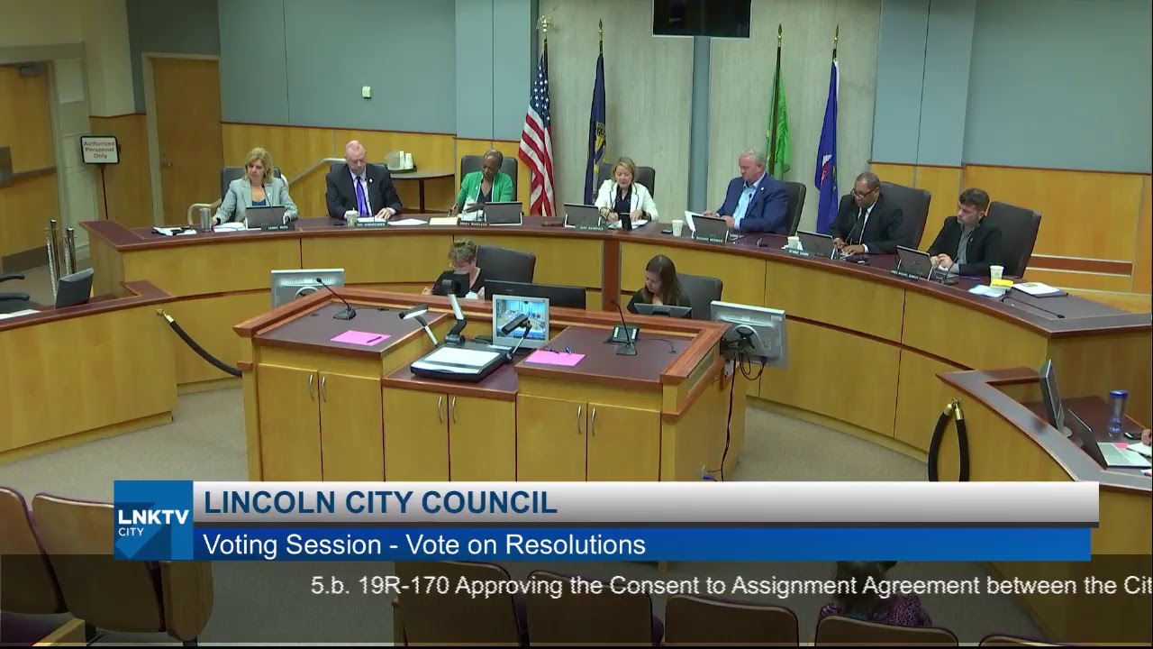 Lincoln City Council August 5, 2019 - YouTube