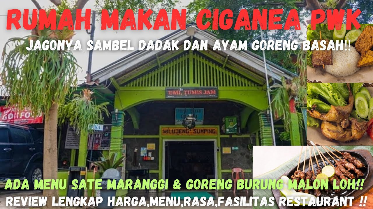 Rm ciganea purwakarta,tempat makan khas sunda jagonya sambel dadak ayam ...