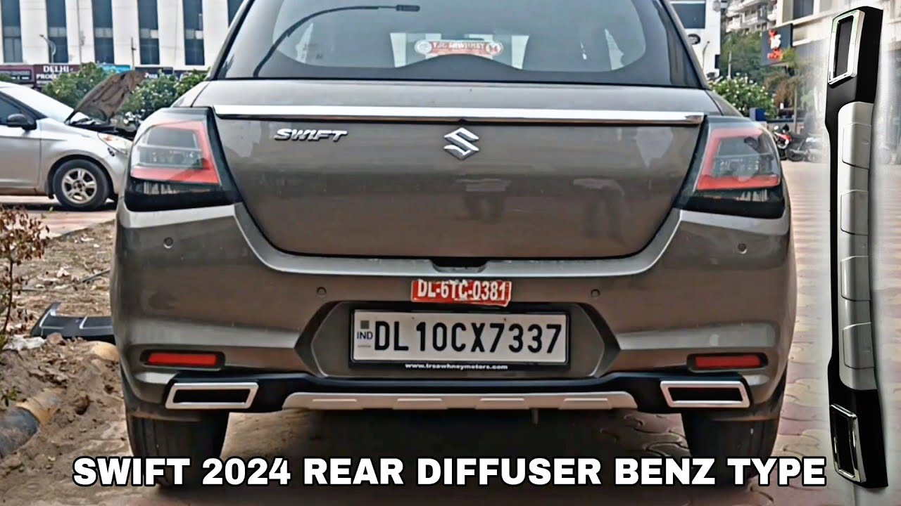 Swift 2024 Rear Diffuser Benz Type ‼️ Easy installation ‼️ # ...