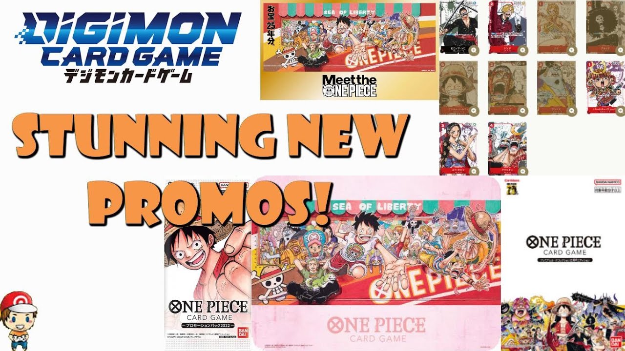 STUNNING One PIece 25th Anniversary Promos Revealed! (Awesome One Piece TCG News) - YouTube